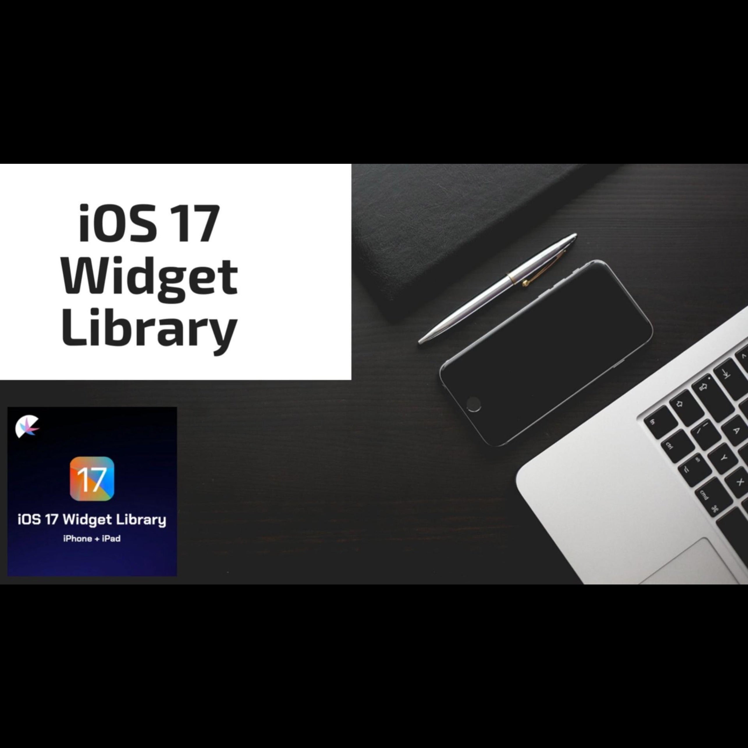 iOS 17 Widget Library – AxureBoutique