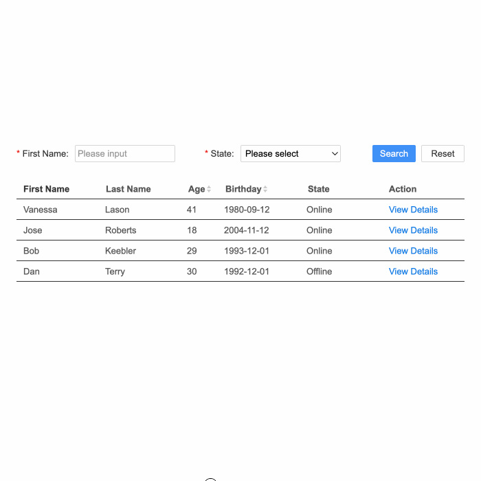 Axure Tutorial Table Data Search Repeater Intermediate Tutorial