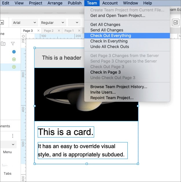 Axure Tutorial: Team Project and Team Library – AxureBoutique