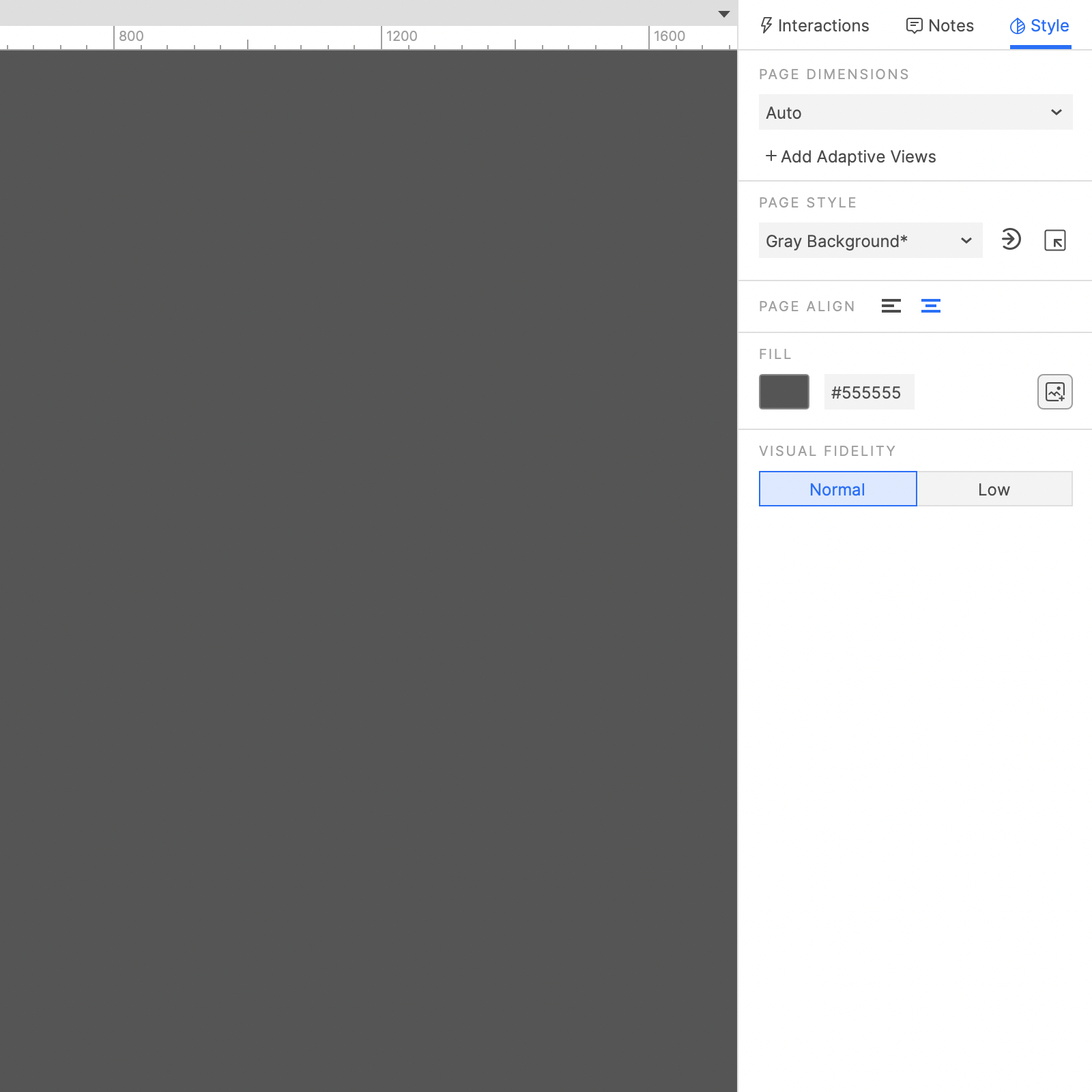 Axure Tutorial: Styling Pages – AxureBoutique