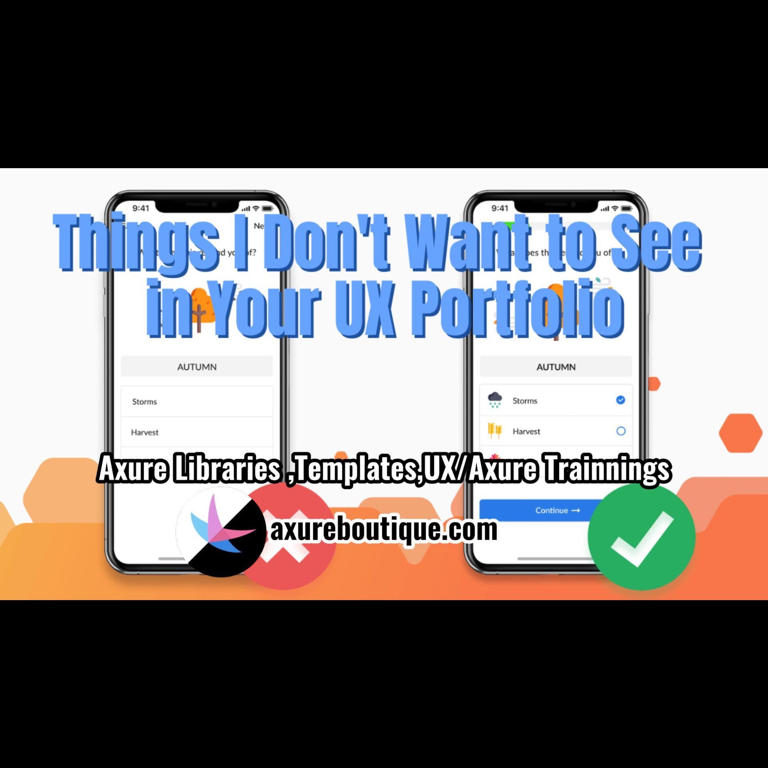 Things I Don't Want to See in Your UX Portfolio – AxureBoutique