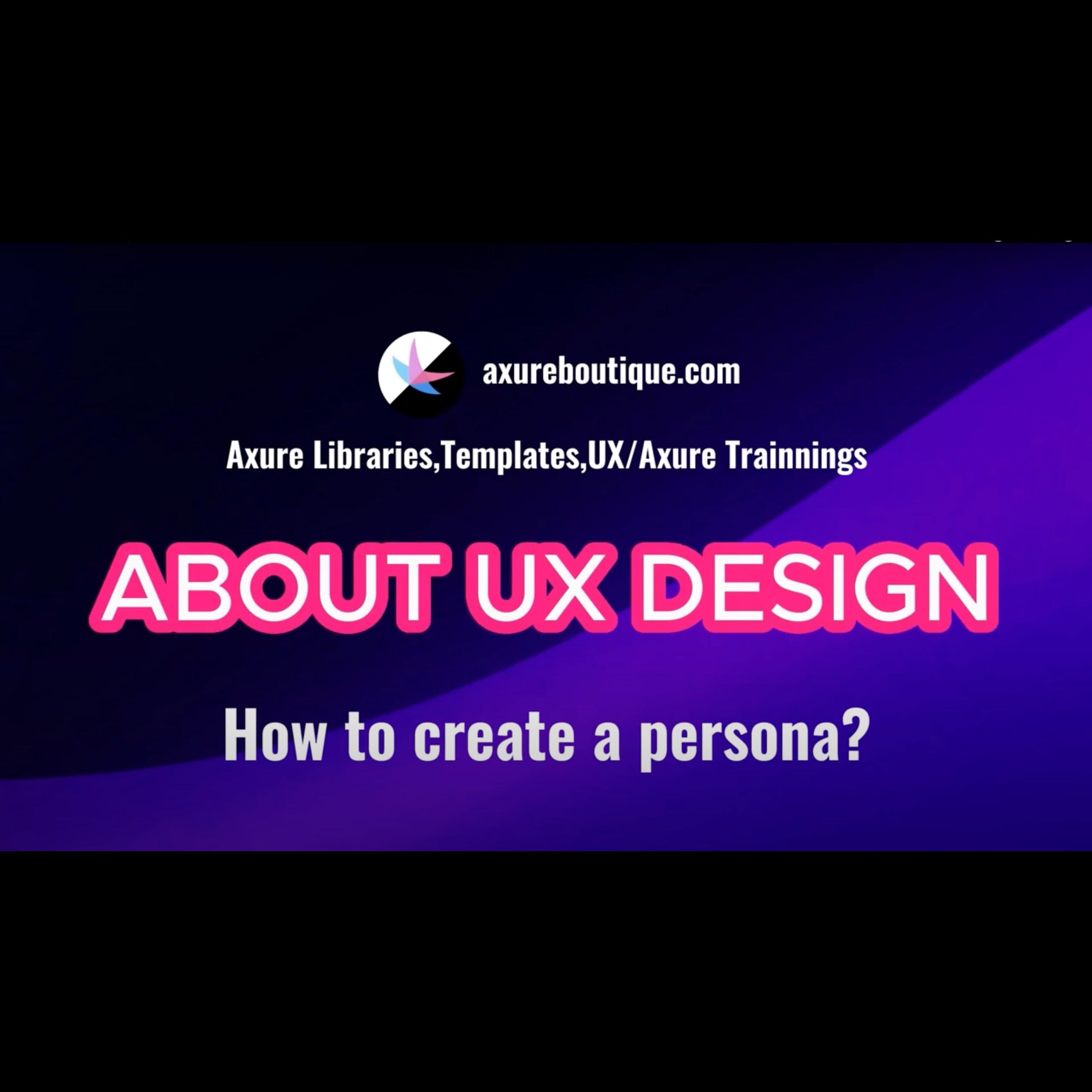 About UX Design: How to create a persona? – AxureBoutique