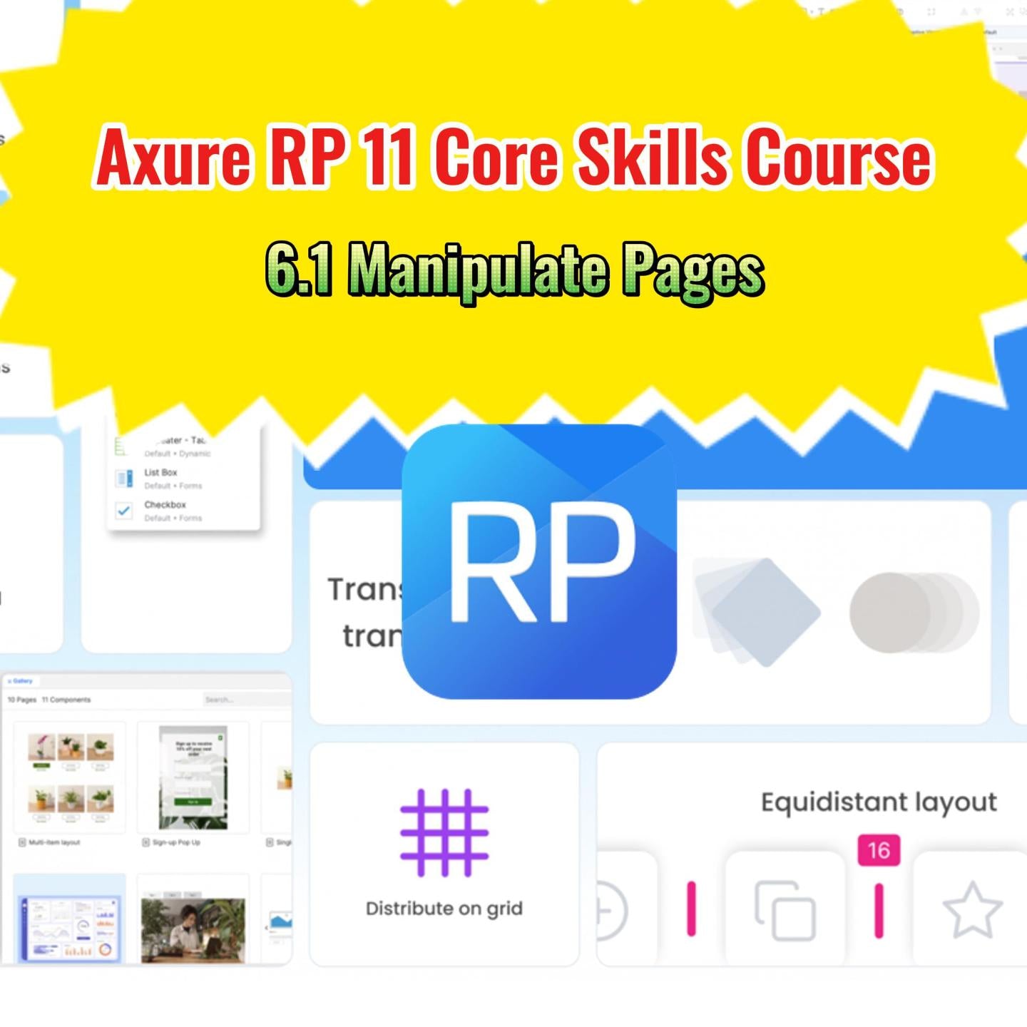 Axure RP 11 Core Skills Course: 6.1 Manipulate Pages – AxureBoutique
