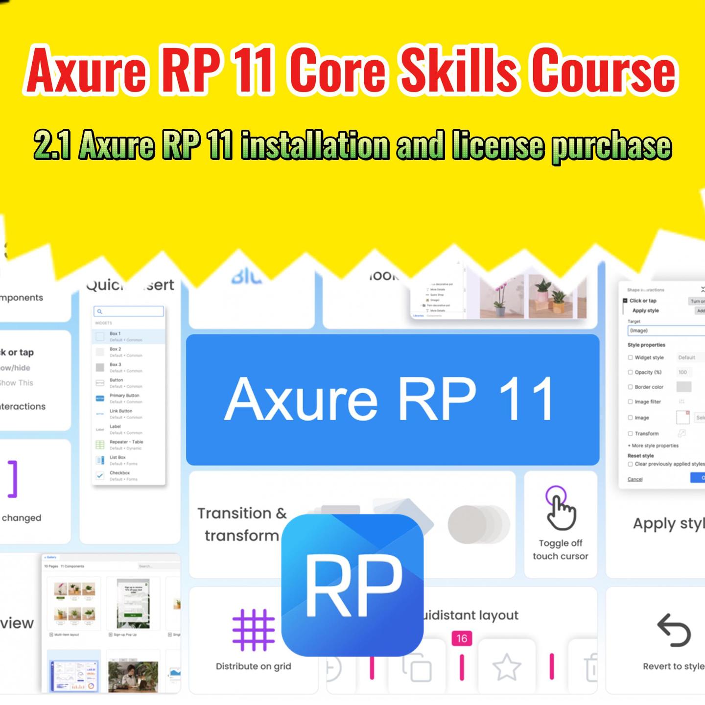 Axure RP 11 Core Skills Course: 2.1 Axure RP 11 installation and licen – AxureBoutique