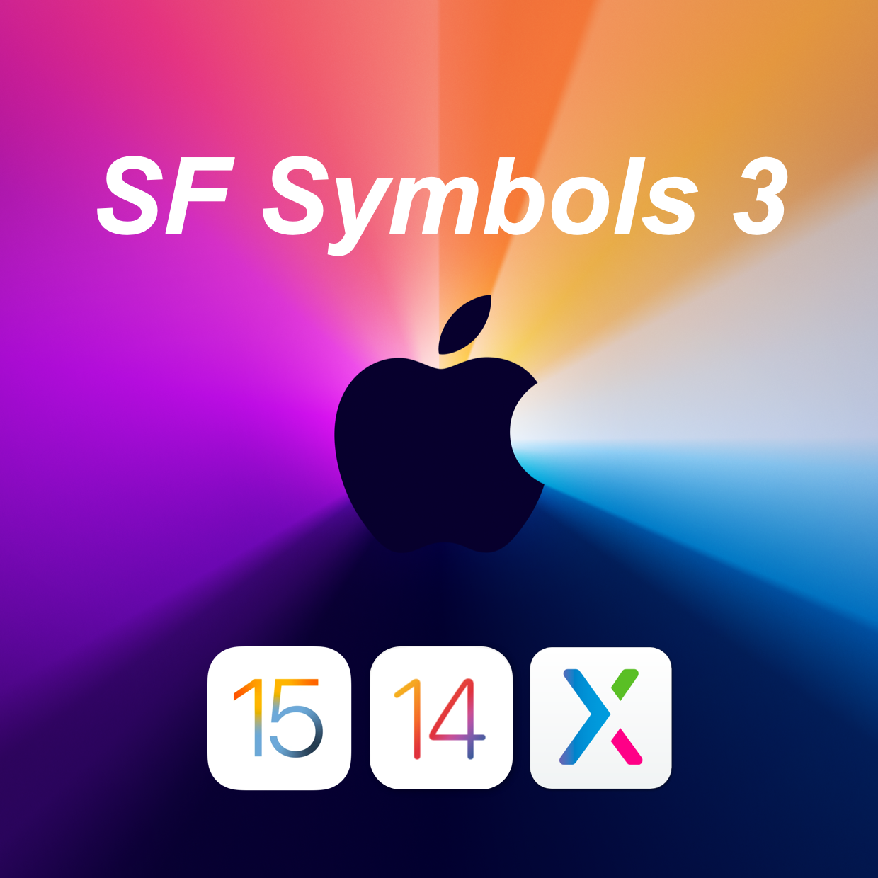 Apple SF Symbols 3 Icons – AxureBoutique