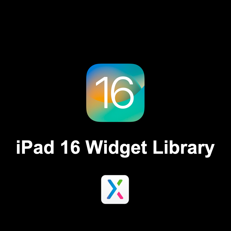iPad 16 Widget Library – AxureBoutique