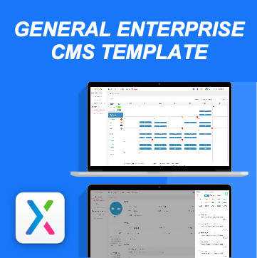 Enterprise CMS Template – AxureBoutique